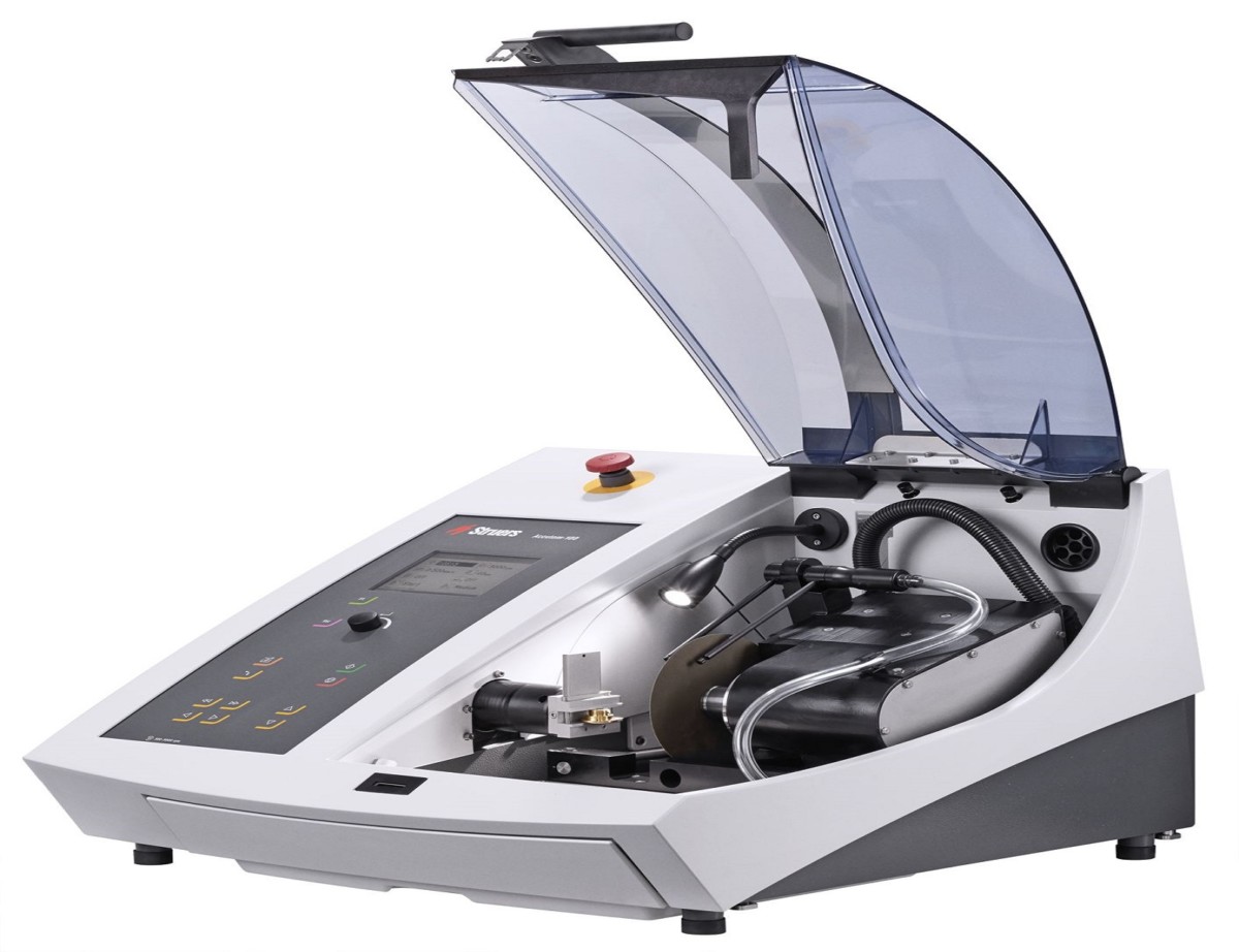 Автоматична машина за рязане на металографски образци Accutom -10 -100 ...